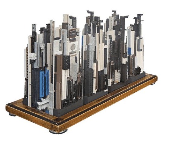 Model Cities Made From Computer Parts | Amusing Planet
